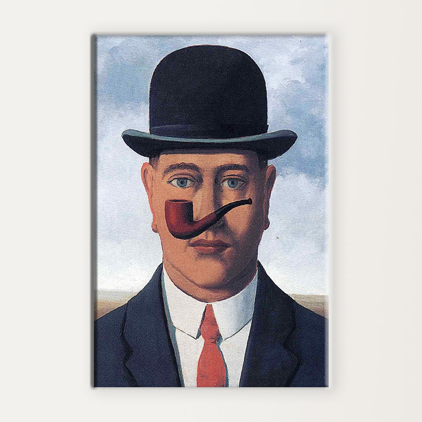 Man with a Pipe - By Rene Magritte | MUR Gallery